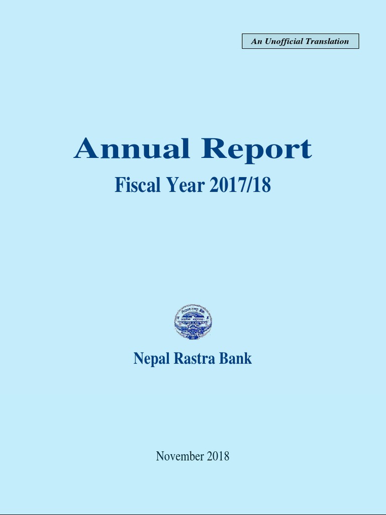 Annual Report: Fiscal Year 2017/18 | Download Free PDF | Inflation ...