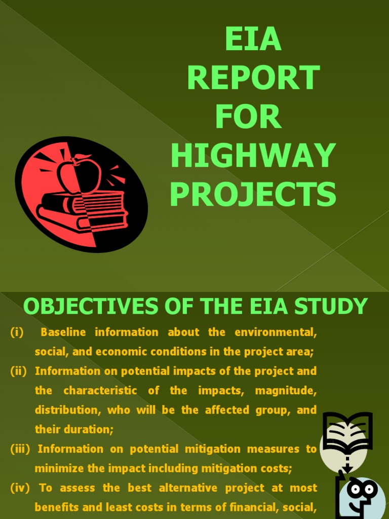 EIA Report For Highway Projects | PDF | Environmental Impact Assessment ...