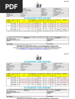UT NDT Sample Test Report Format | PDF