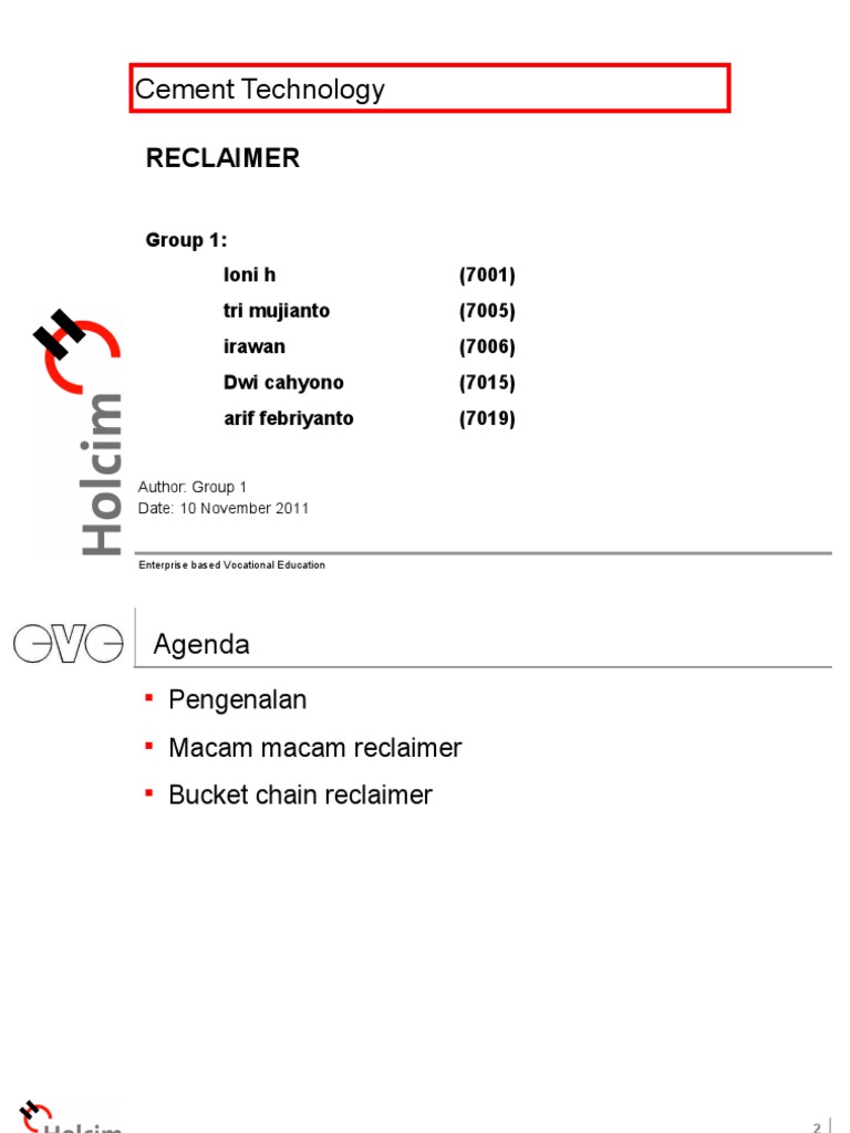 Reclaimer Clay | PDF | Industrial Equipment | Construction Equipment