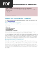 Casual Conversion Letter Template | PDF | Sick Leave | Employment