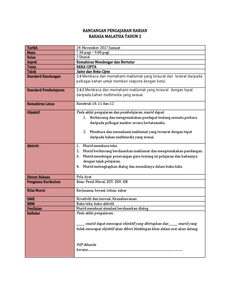 Unit 29 (Sains Dan Reka Cipta) | PDF