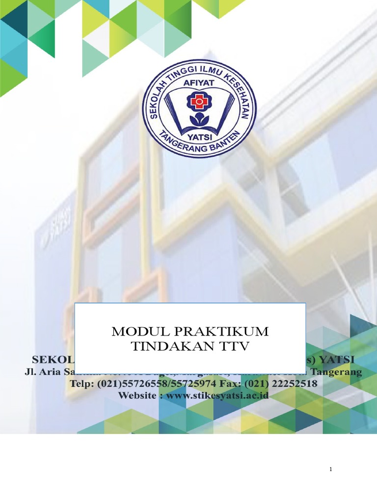 Modul Praktikum Tindakan TTV | PDF | Kesehatan Holistik | Sains & Matematika