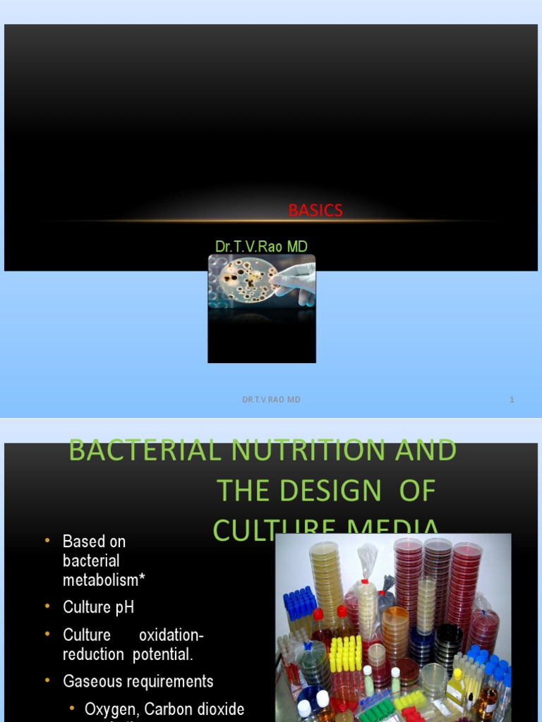 Bacterial Culture Methods: Basics | PDF | Growth Medium | Bacteria