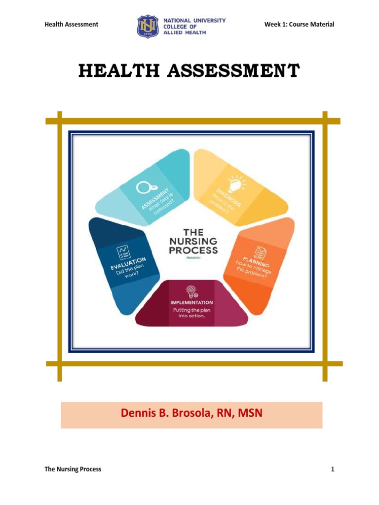 The Nusing Process PDF | PDF | Physical Examination | Nursing