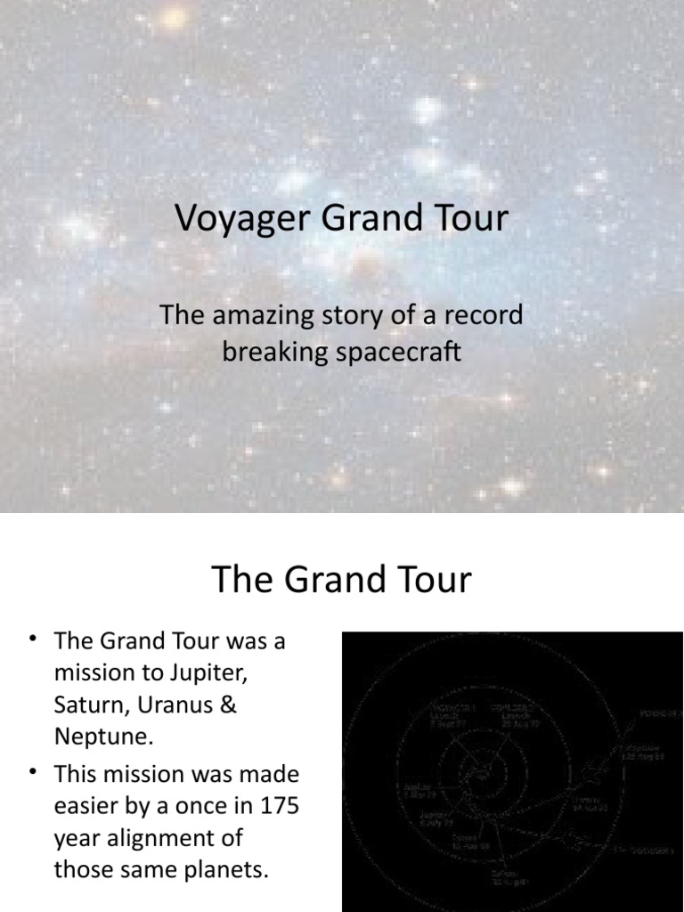 Voyager Grand Tour: Exploring Outer Planets | PDF | Voyager Program ...