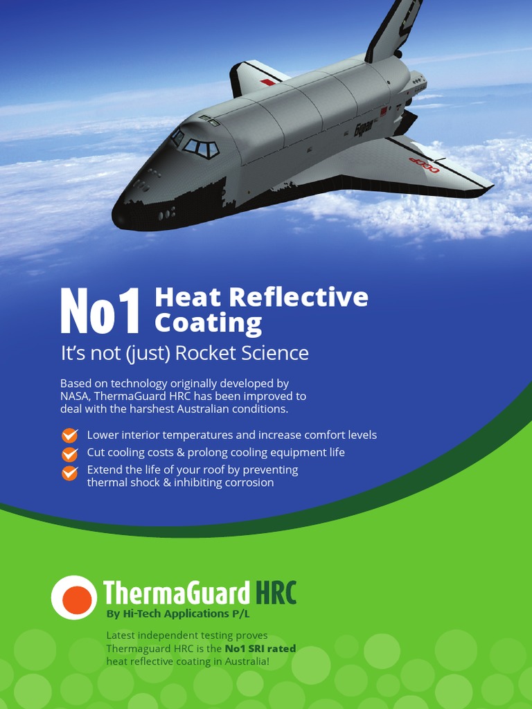 Heat Reflective Coating: It's Not (Just) Rocket Science | PDF | Roof ...