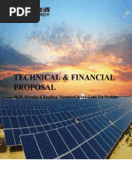 Solar Project Proposal PDF | PDF | Solar Power | Solar Panel