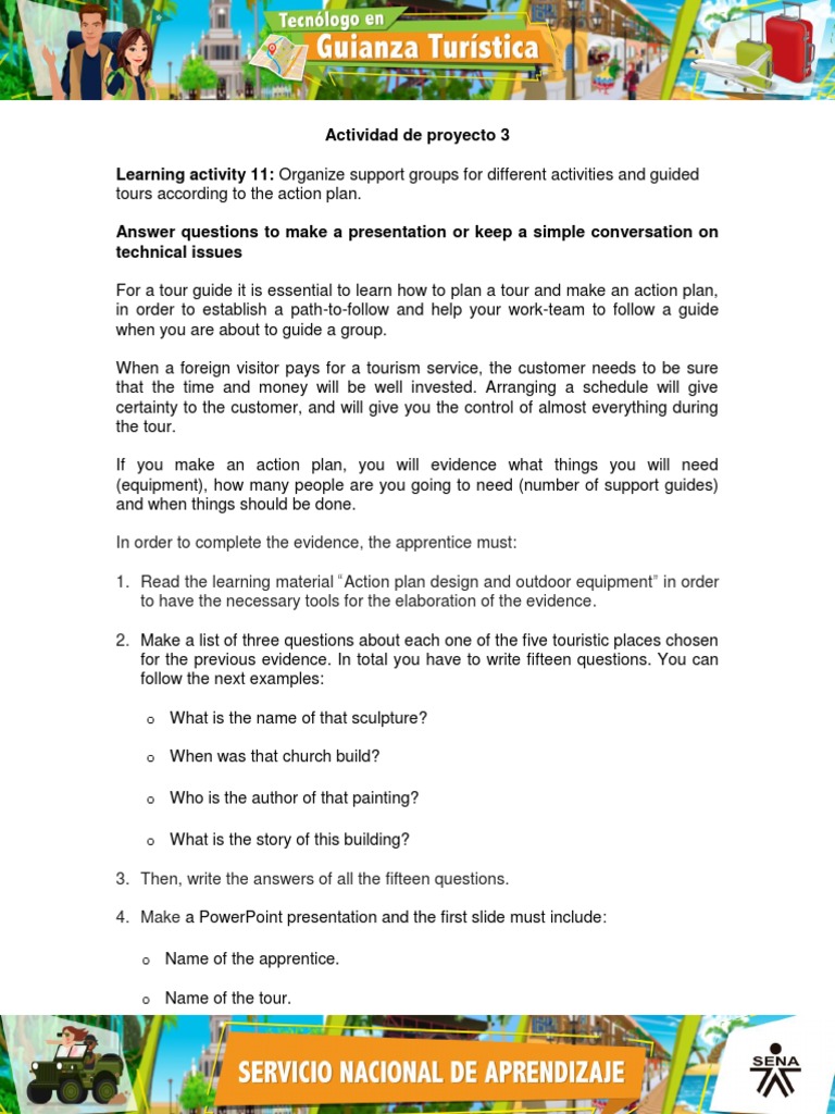 Actividad de Proyecto 3 Learning Activity 11: Organize Support Groups ...