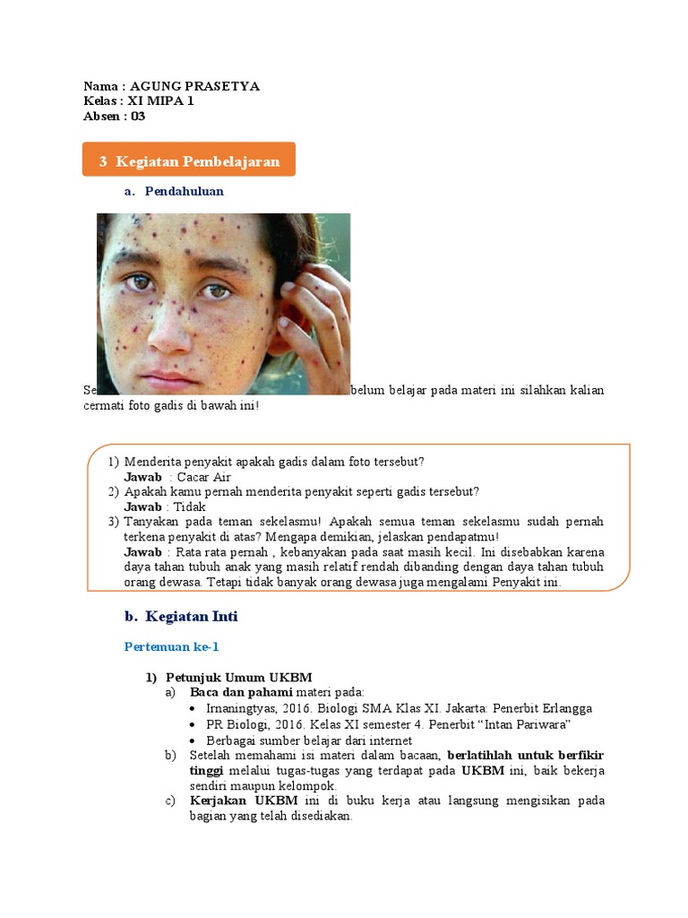 Tugas Biologi BAB 10 Agung Prasetya | PDF