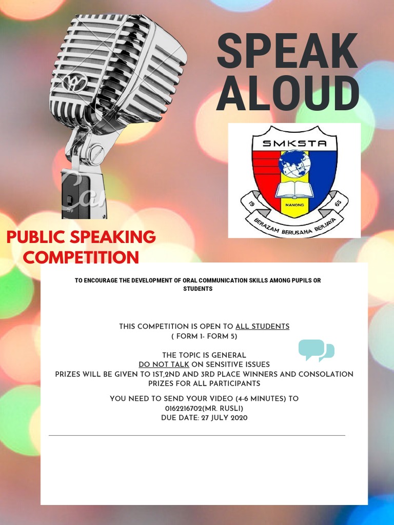 SPEAK Aloud PDF | PDF