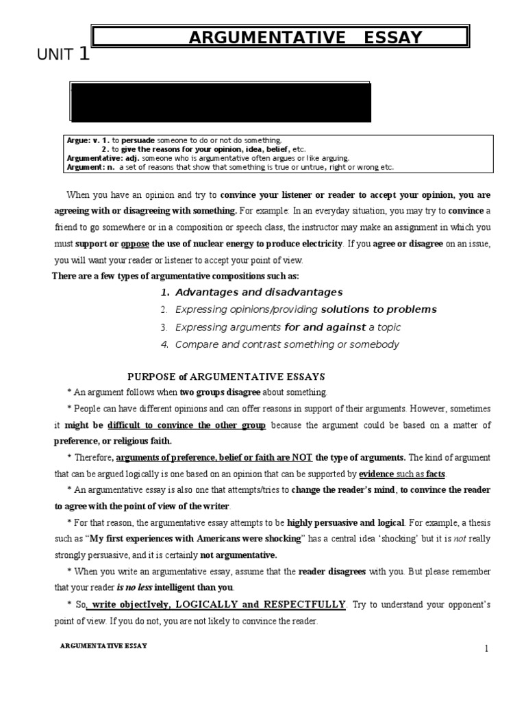 Crafting Effective Argumentative Essays | PDF | Animal Testing | Argument