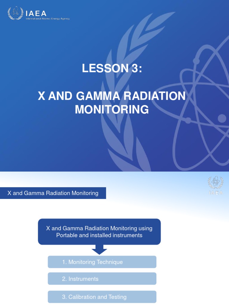 3 X and Gamma Radiation Monitoring | Download Free PDF | Gamma Ray ...