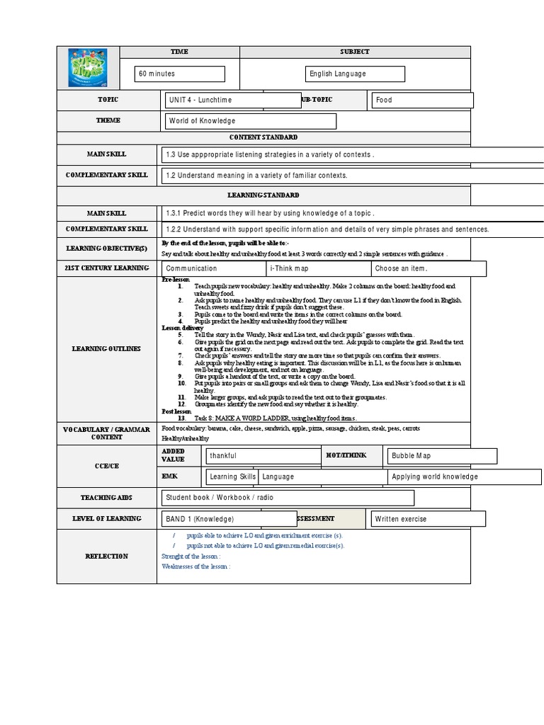 Lesson Plan Group | PDF | Vocabulary | Learning