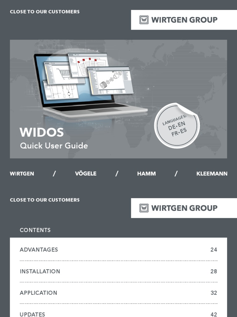 WIDOS - en - Quick User Guide PDF | PDF | Online And Offline | Component Object Model