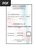 Testing Reinforcing Steel Bars Guide | PDF | Strength Of Materials ...