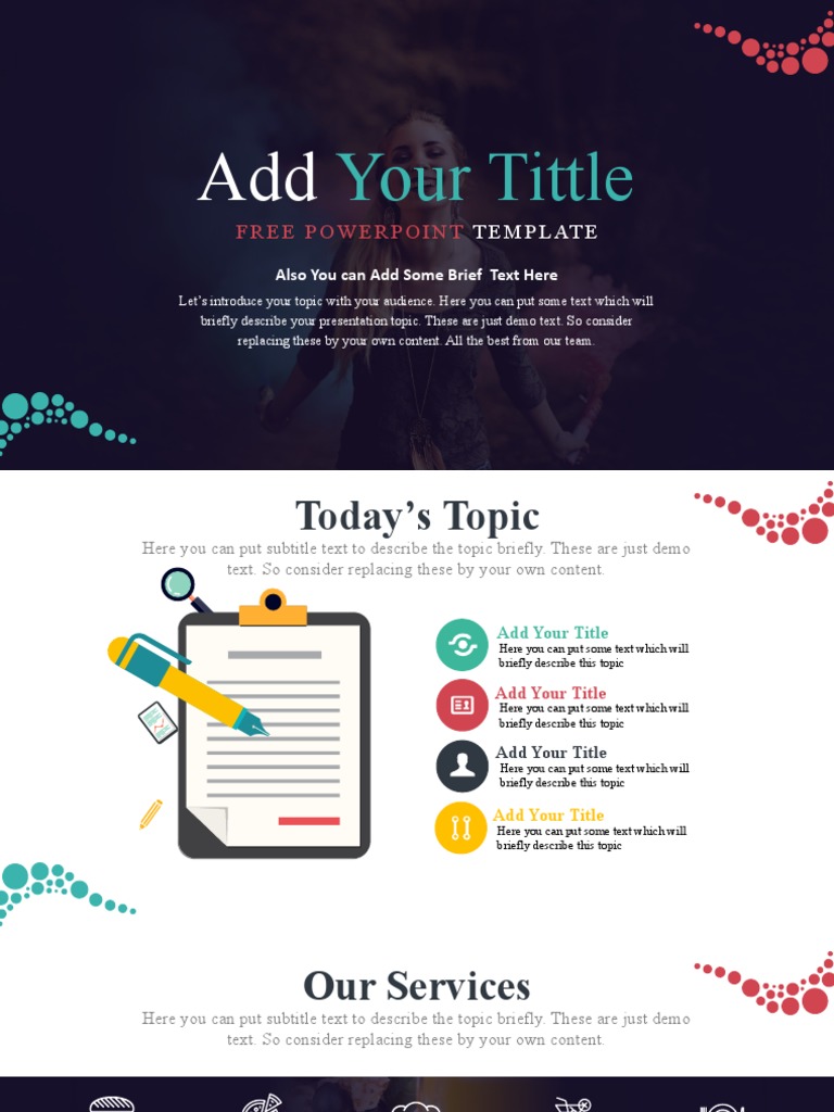 An Introduction to Customizable Presentation Templates | PDF | Business