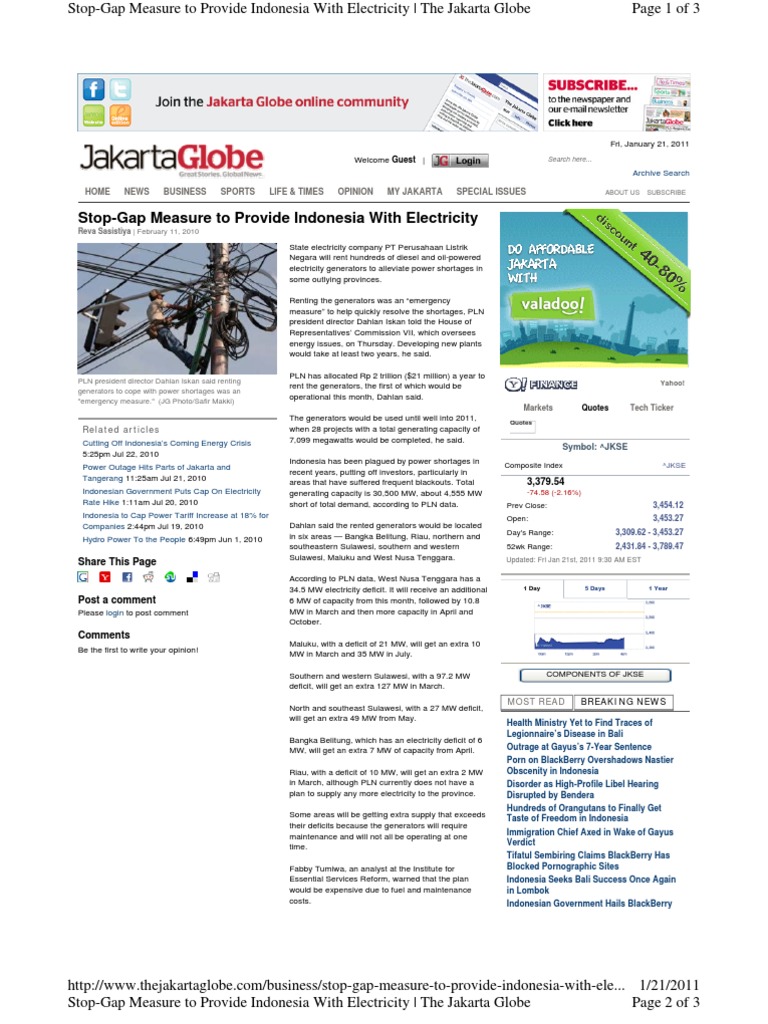 Stop Gap Measure To Pro | PDF | Electricity | Electric Power