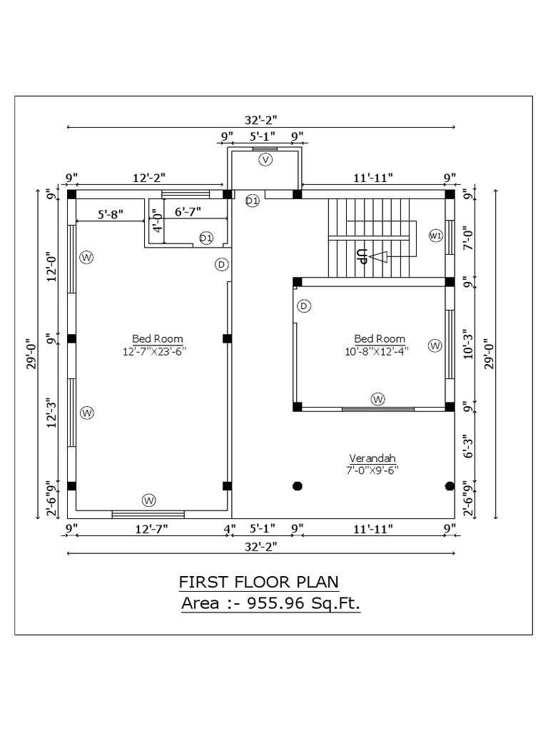 1st FLOOR PLAN PDF | PDF