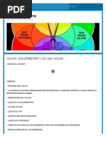 Historia del color azul y su origen | PDF | Color | Pigmento