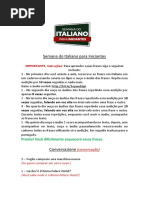 Apostila Italiano Iniciantes | PDF