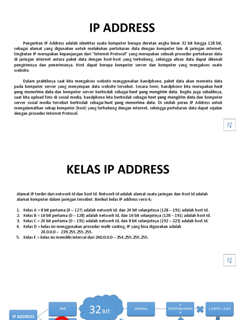 Materi Ip Address | PDF