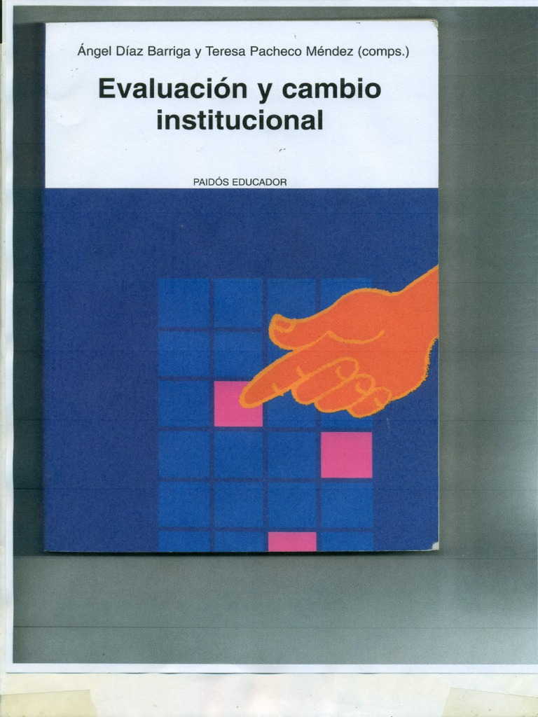Evaluación y Cambio Institucional | PDF