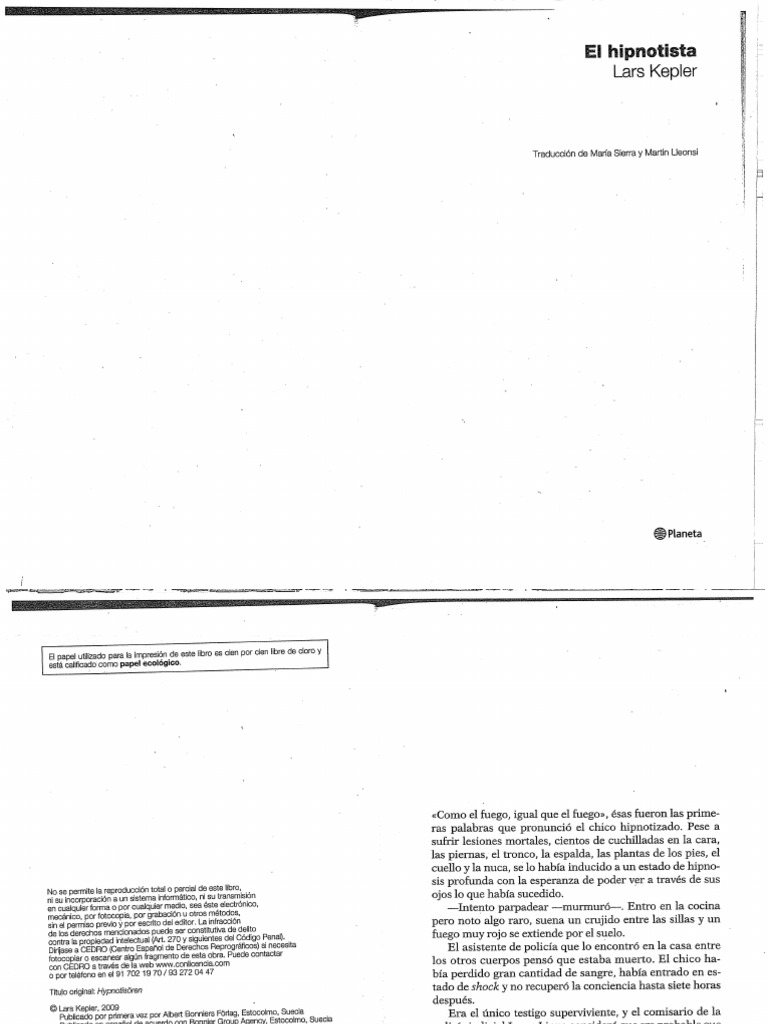 El Hipnotista | PDF