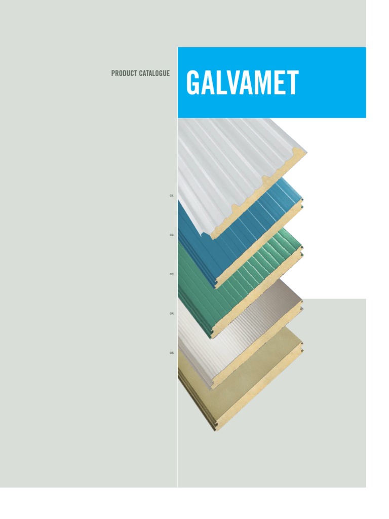 Catálogo GALVAMET | PDF | Strength Of Materials | Building Insulation
