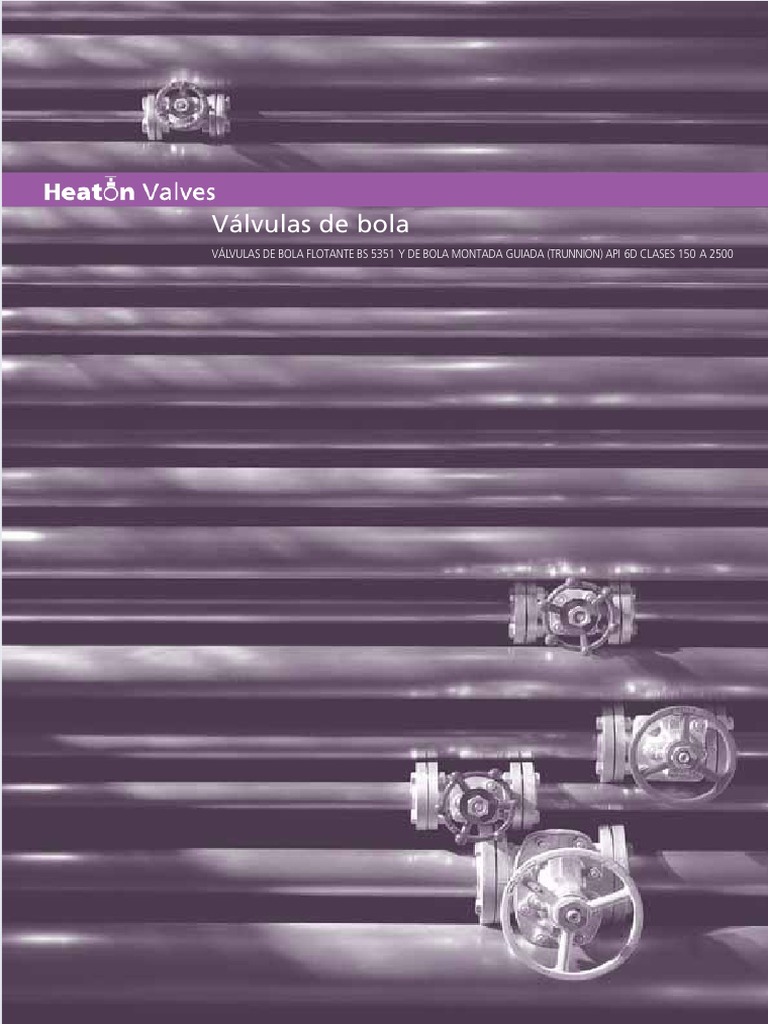 Valvula Bola Heaton | PDF | Cromo | Acero