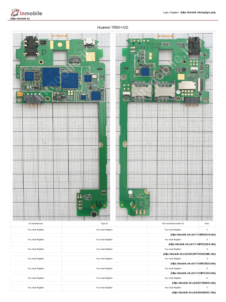 Huawei Y560-U02 Bord PDF | PDF