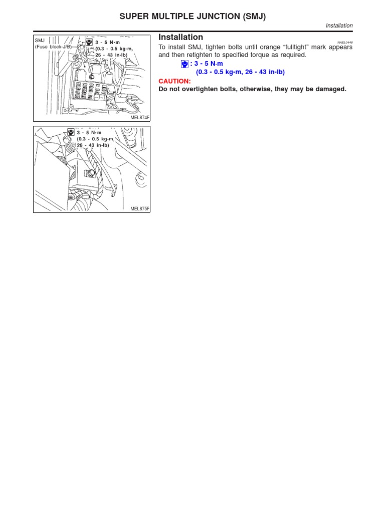 Super Multiple Junction (SMJ) : Caution | PDF | Four Wheel Drive | Minute And Second Of Arc