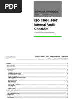 NIAC Standard Checklist Rev 10 | PDF | Quality Assurance | Audit