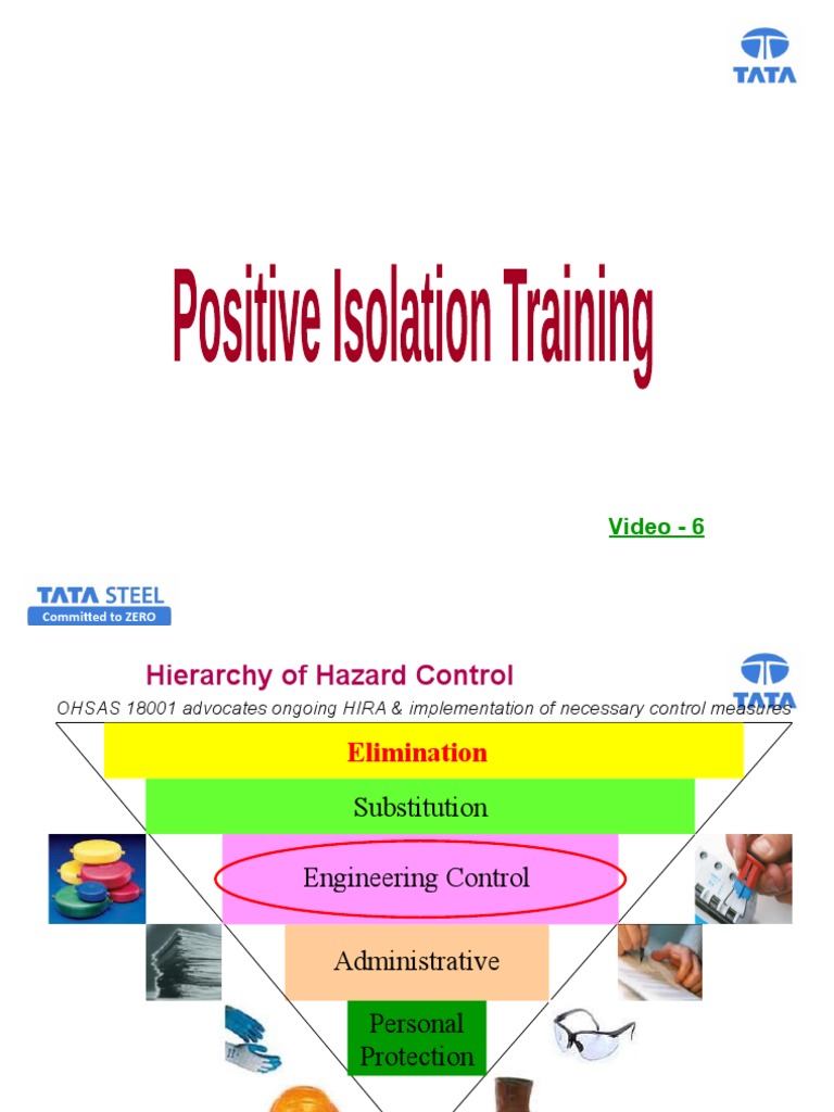 9 Training PPT For Safety Standard On Positive Isolation | PDF | Pump ...