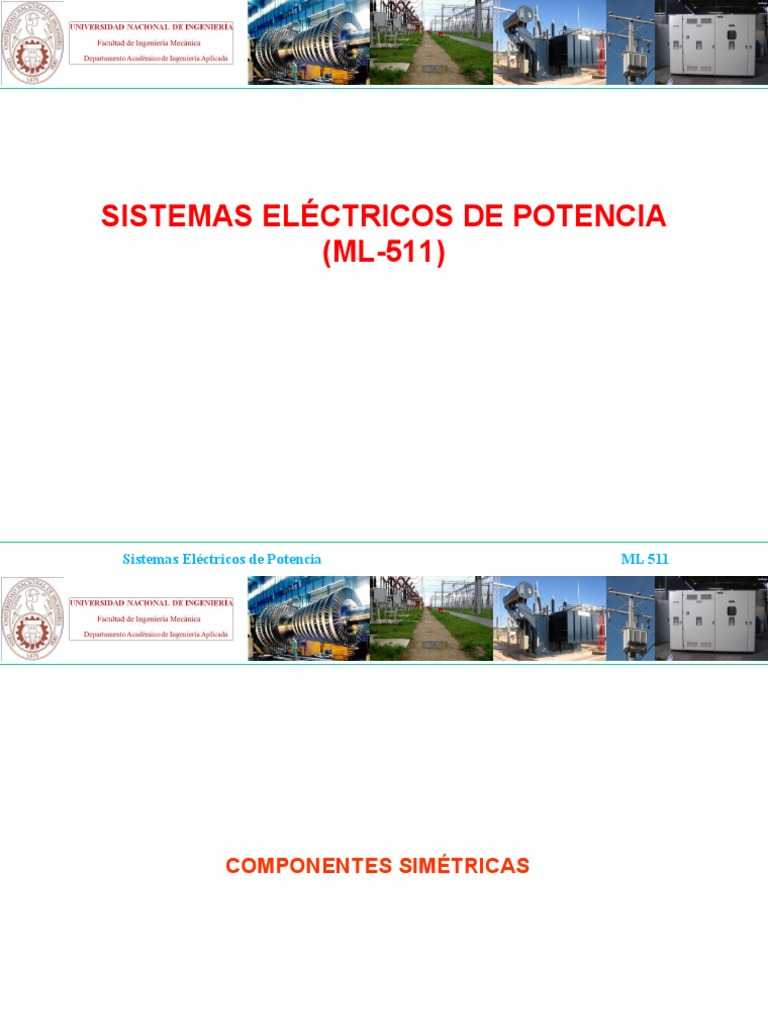 Clase 01 - Fallas - Componentes Simétricas | PDF | Corriente eléctrica ...