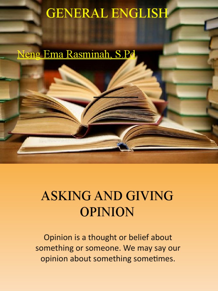General English: Neng Ema Rasminah, S.PD | PDF | Language Arts & Discipline | Self-Improvement