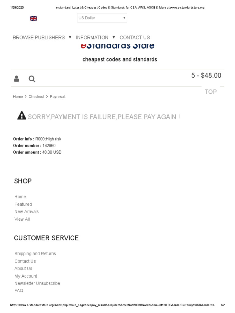 E-Standard, Latest & Cheapest Codes & Standards For CSA, AWS, ASCE ...