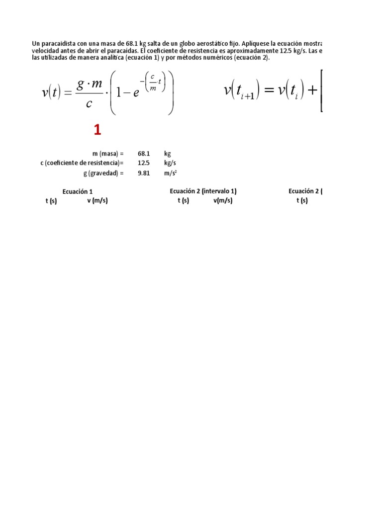 01 Ejercicio Aproximaciones y Errores de Redondeo | PDF