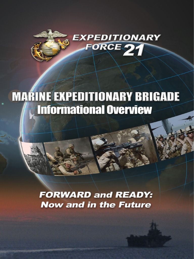 'Force 21. Marine Expeditionary Brigade - Informational Overview', 2019 ...