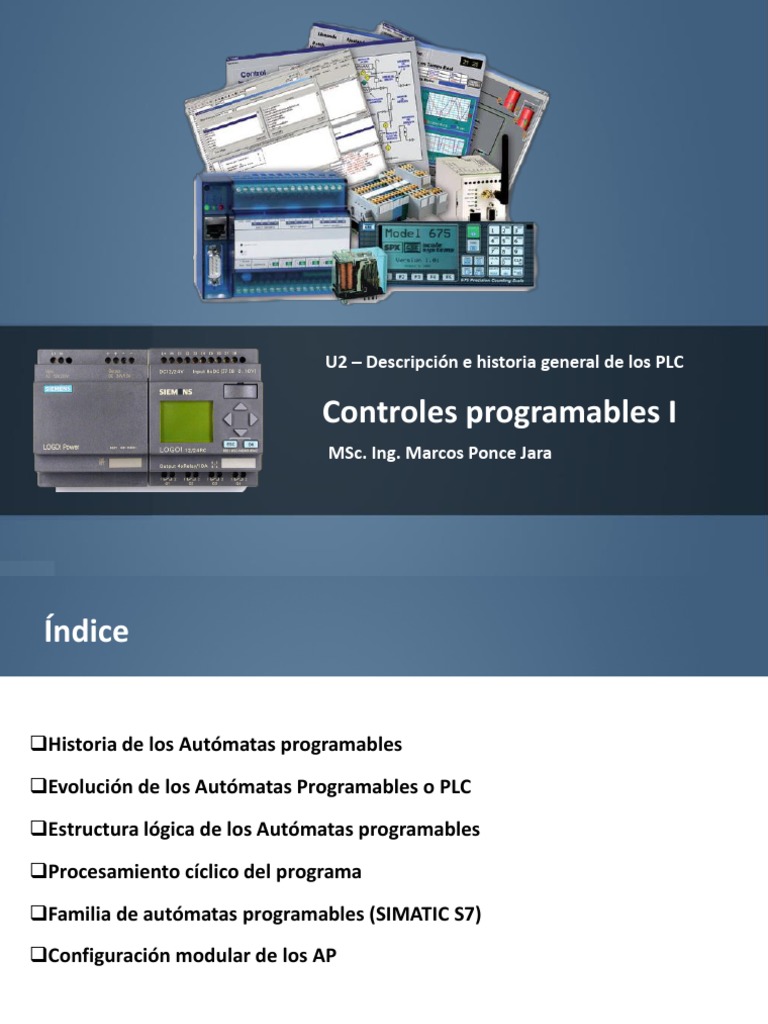 Historia y evolución de los PLC | PDF | Controlador lógico programable ...