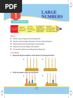 Class4 CBSE Large Numbers Worksheet | PDF
