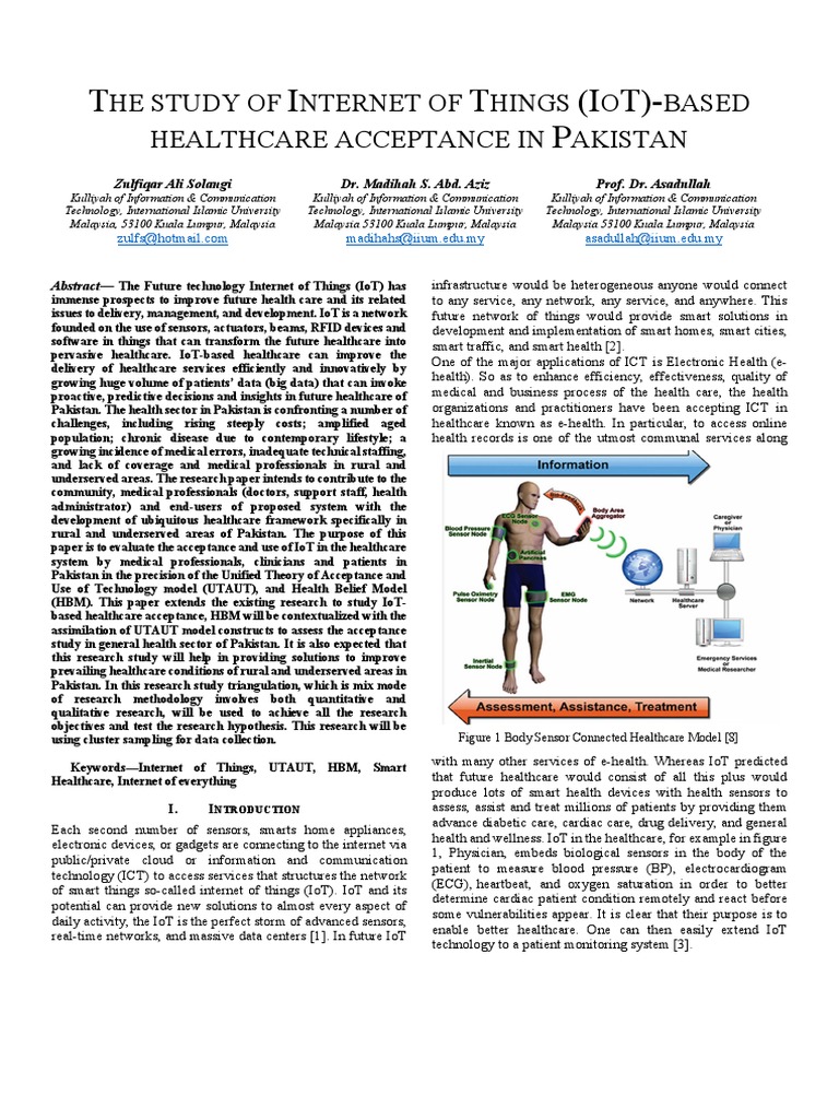 The Study of Internet of Things (Iot) - Based | PDF | Internet Of ...