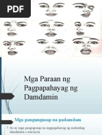 Mga Paraan NG Pagpapahayag NG Emosyon o Damdamin | PDF