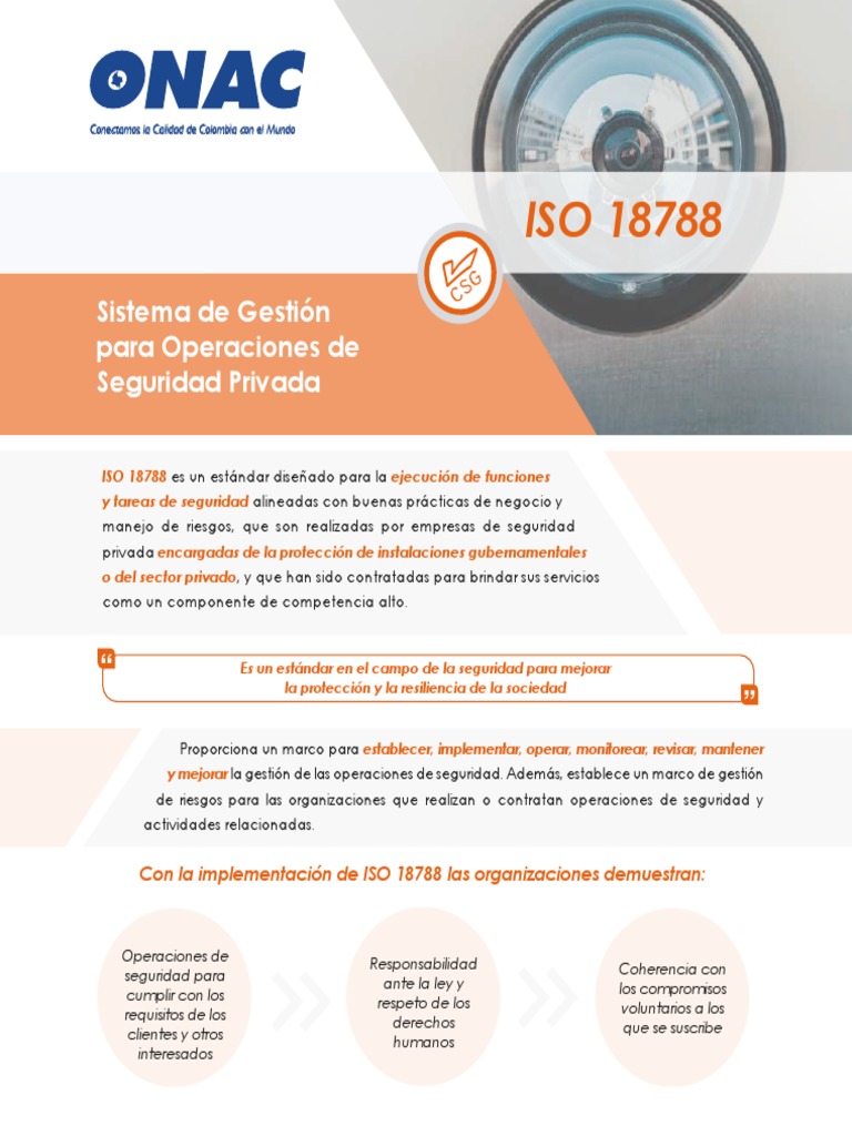 Iso 18788 | Descargar gratis PDF | Seguridad | Organización ...