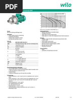 Wilo-Multivert MVI Pump Catalogue | PDF | Pump | Mechanical Engineering
