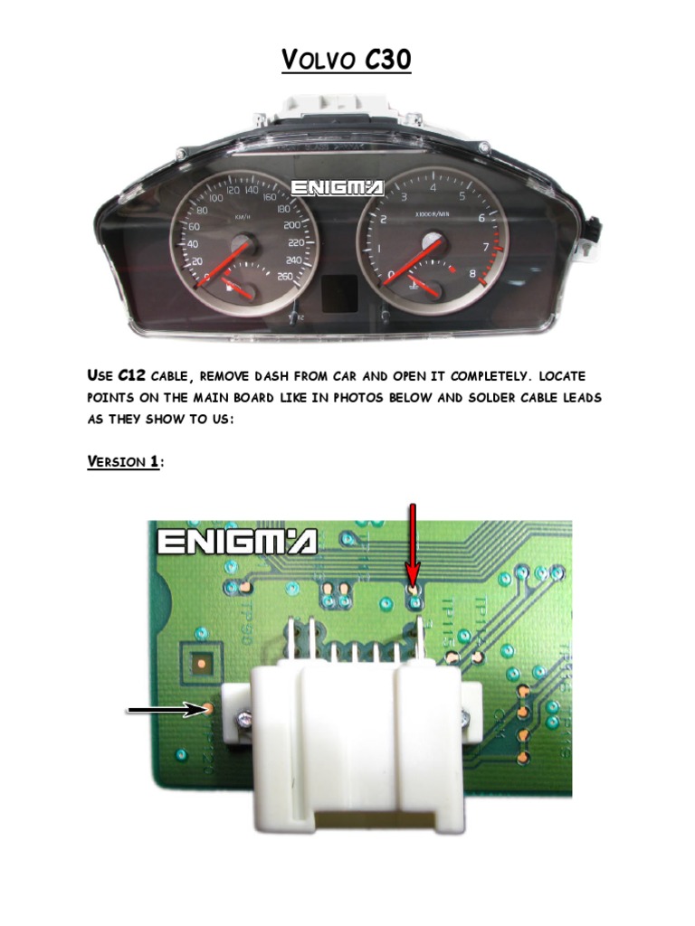 Volvo C30 PDF | PDF