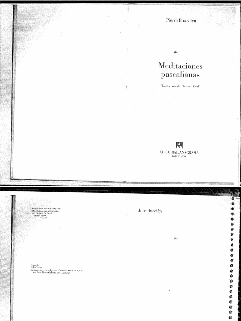 3.4 - (Comp) El Epistemocentrismo Escolástico - P. Bourdieu | PDF
