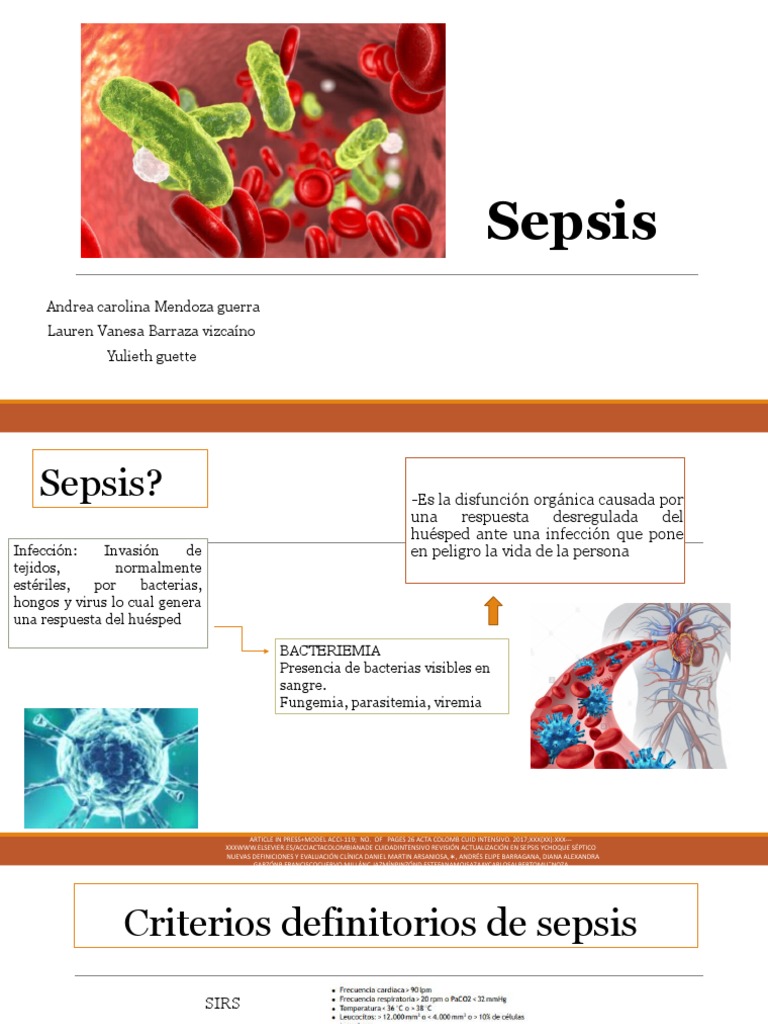 Sepsis Completas | PDF | Septicemia | Medicina de Cuidados Intensivos
