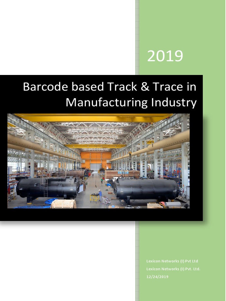Barcode Based Material Management | PDF | Barcode | Enterprise Resource ...