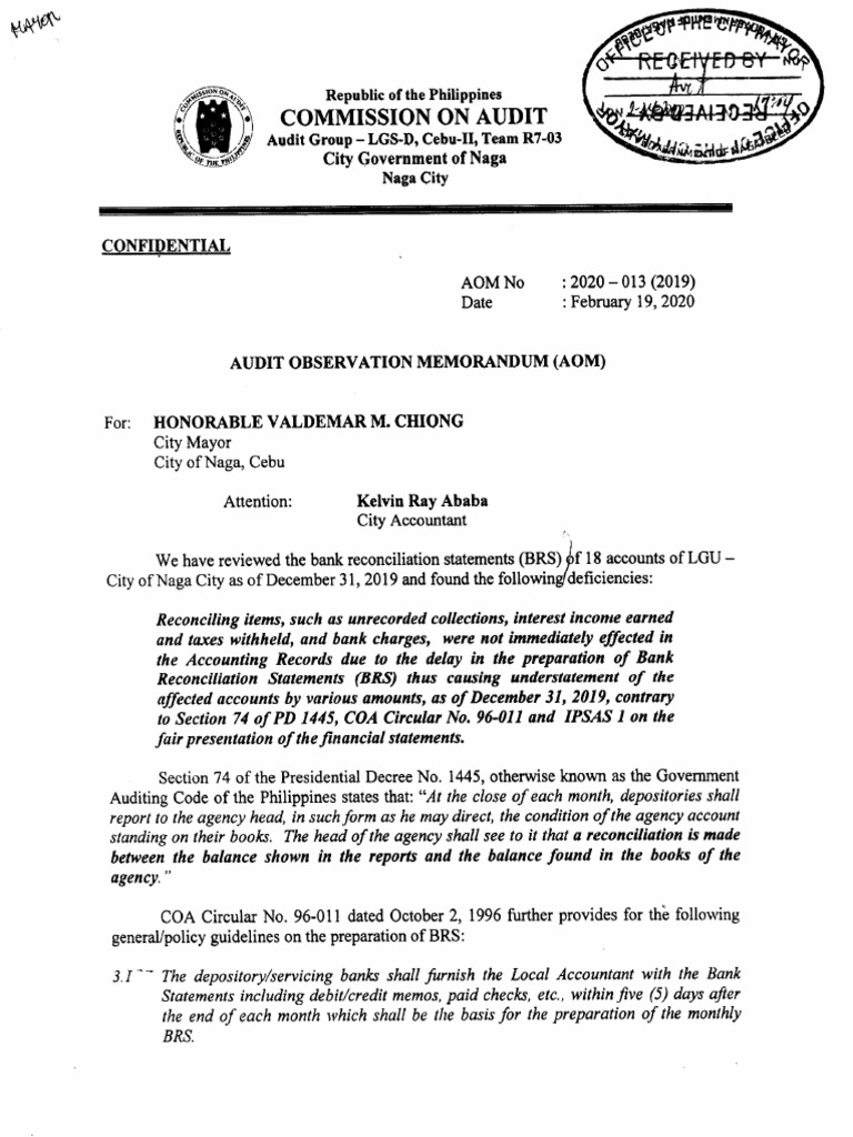 Aom 2020-013 2019 PDF | PDF